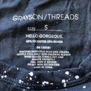 Grayson Threads | Tops | Nwt Grayson Threads Good Karma Tee | Poshmark